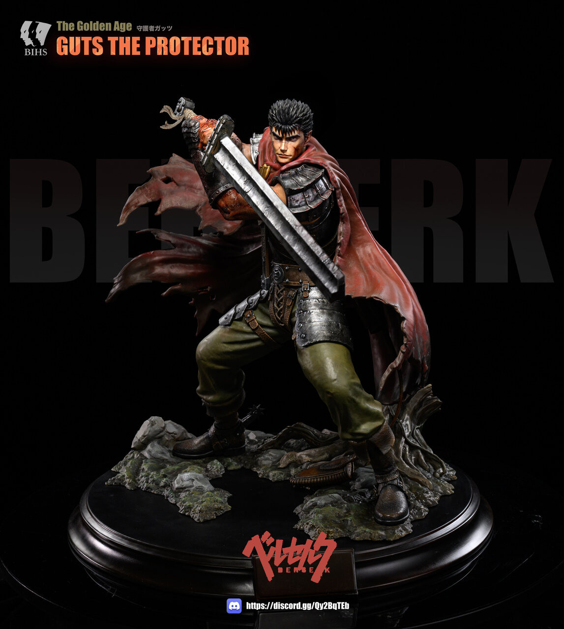 【Pre order】BIHS Studio Berserk Second Wave - Golden Age Arc - Guts The ...