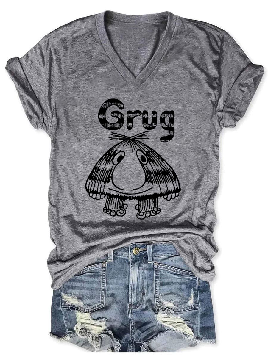 Grug V-neck T-shirt