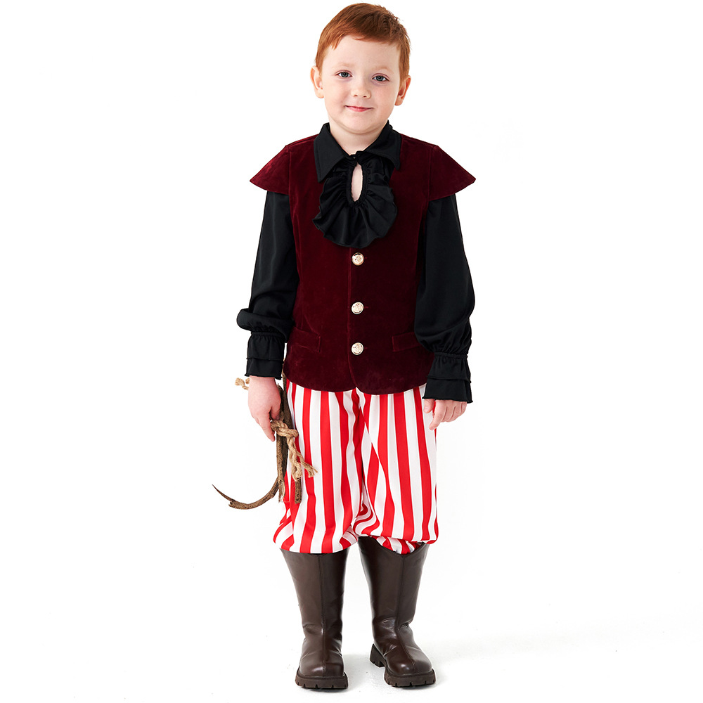 Halloween Vampire Pirate Knight Outfit Renaissance Victorian Ruffles ...