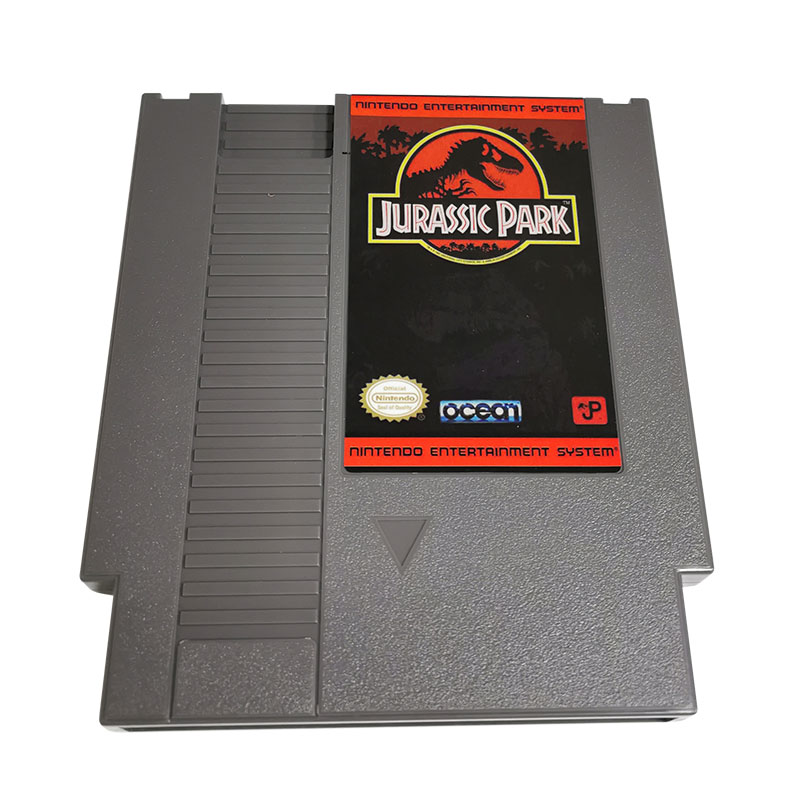 8 Bit NES Game Card - Jurassic Park - NES Games Cartridge - For NES ...