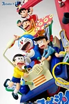 Doraemon's Time machine - Doraemon Resin Statue - JR Studio [In Stock]