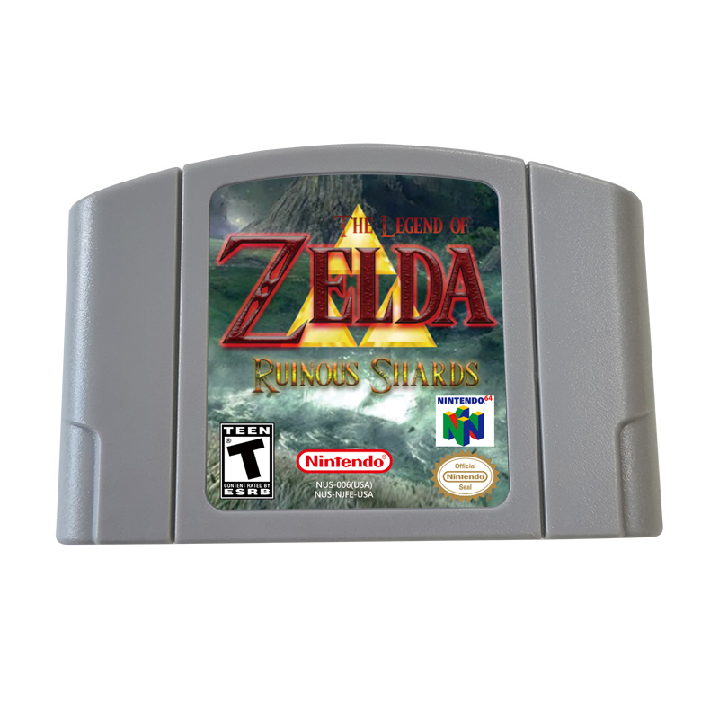 Zelda Ruinous Shards N64 Cartridge For Nintendo 64 Game Console