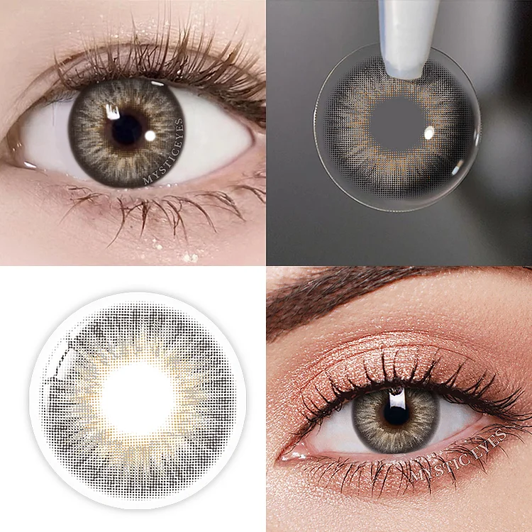 【PRESCRIPTION】OMG Gray Colored Contact Lenses，Prescription grey colored ...