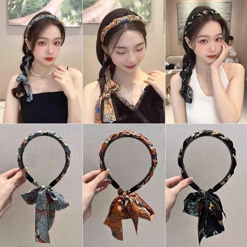 Satin Fabric Hair Bands