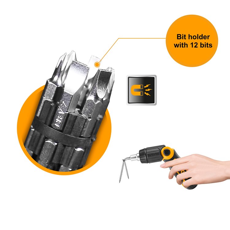 INGCO™️ 13 IN 1 Ratchet Screwdriver Set