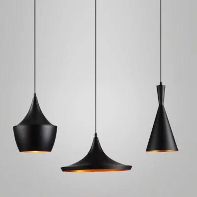 Modern Attractive Lamps E27 Musical Instrument Aluminum Pendant Lights ...