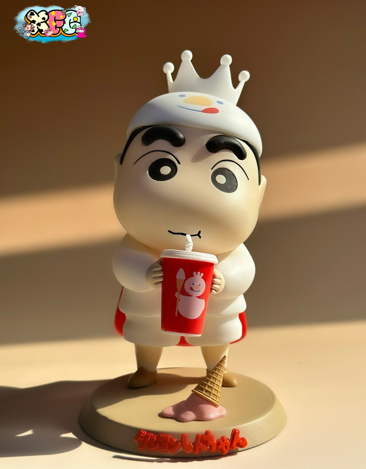 Mixue Snow Man Shin-chan - Crayon Shin-chan Resin Statue - XFG-Studio