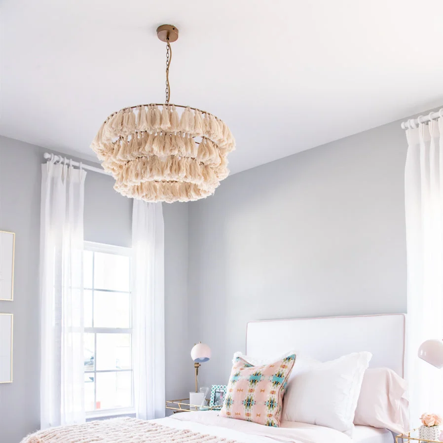 Arturest Pendant Light INS Creative DIY Woven Rope Pendant Lampshade