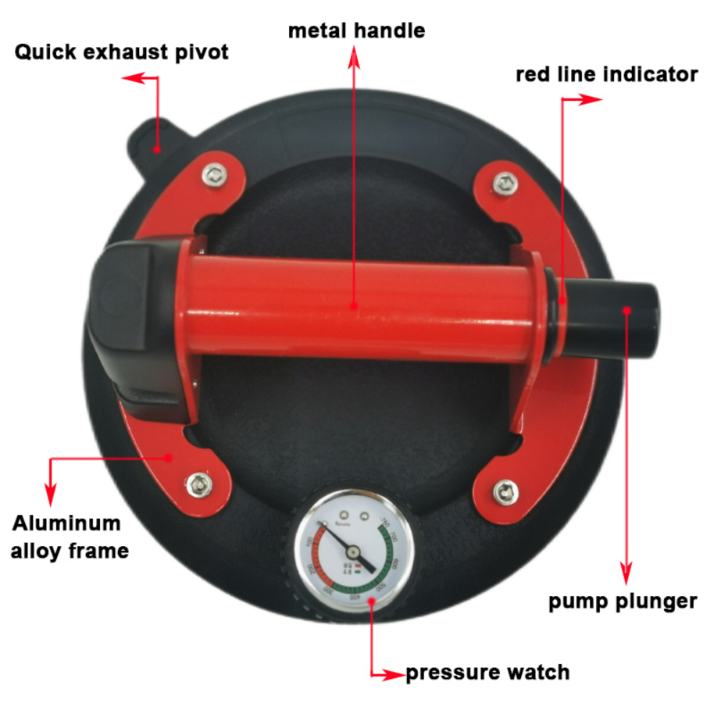 Vacuum Suction Cup Series With Handle For Tile Handling Tools