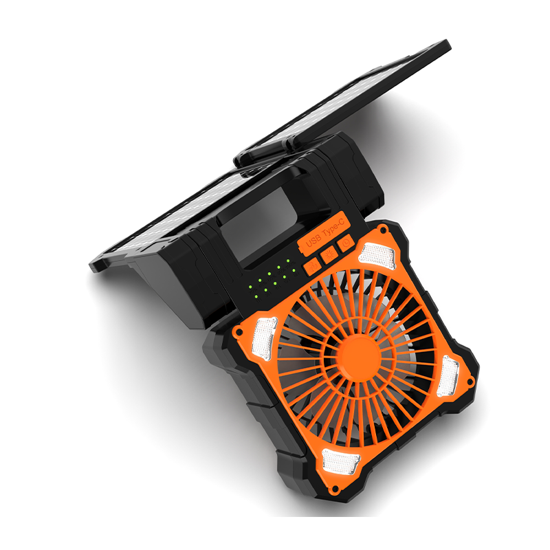 Saker Solar Powered Portable Camping Fan