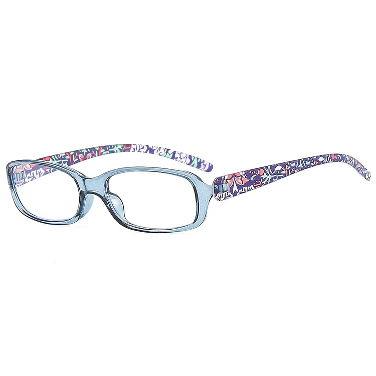 Color Changing Reading Glasses Anti Blue Light Retro Printed Reading ...