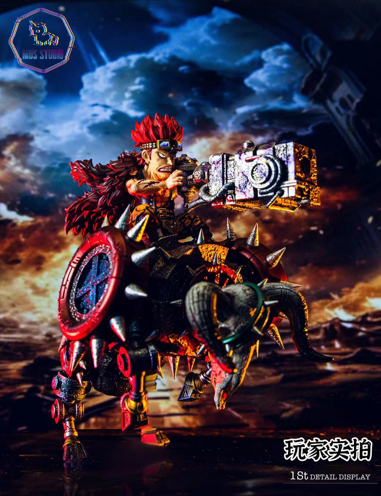Punk Corna Dio Eustass Kid - ONE PIECE Resin Statue - MDS Studio