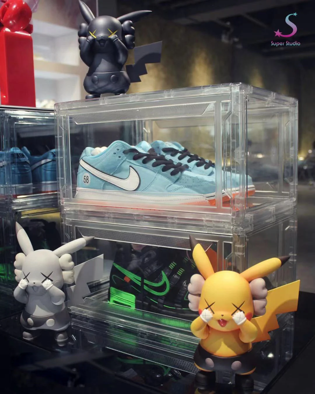 KAWS Pikachu - Pokemon Resin Statue - Super Studio [In Stock]