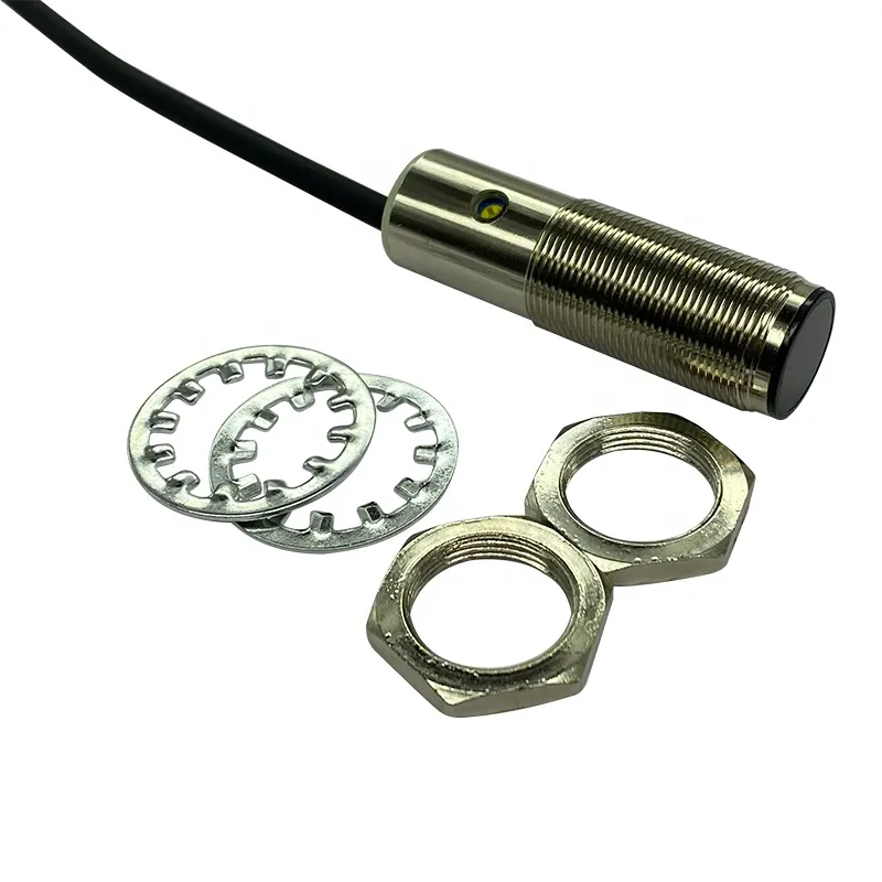 Metal Shell NPN Usually Open 80cm Diffuse Reflection Type Sensor ...
