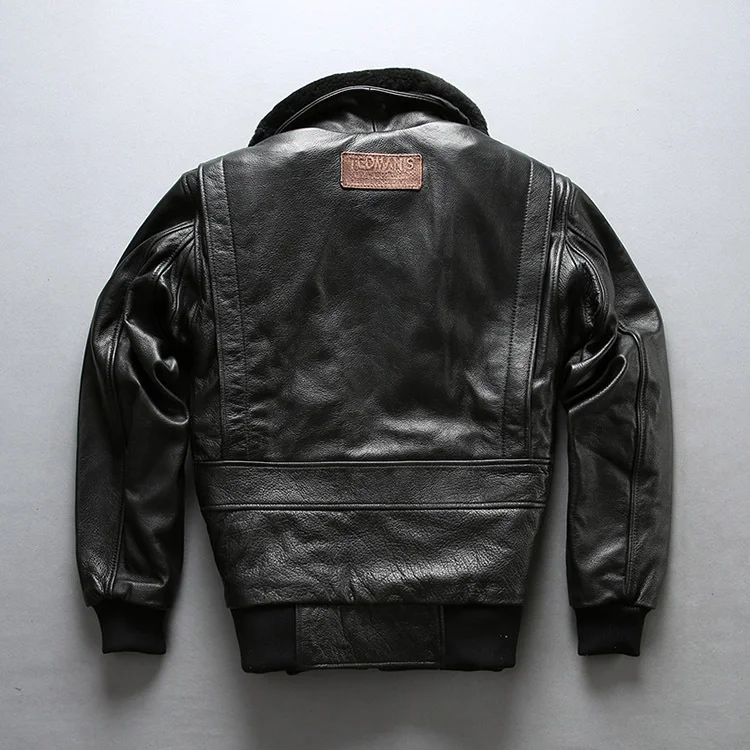 Men's G-1 Leather Flight Suit Leather Jacket
