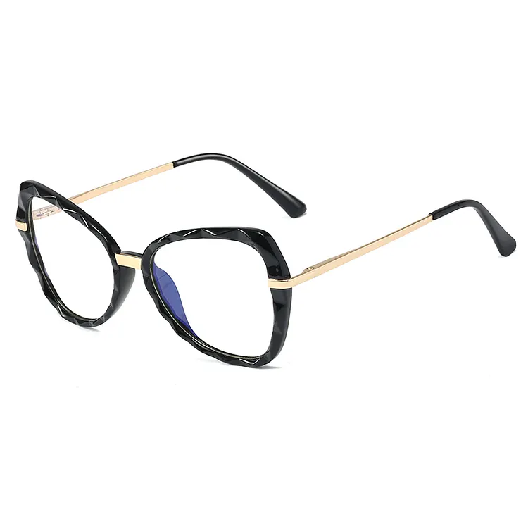 New Glasses Frames for Women Trendy Oversized TR90 Blue Light Female ...