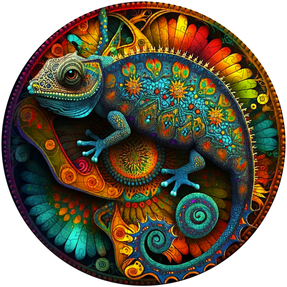 Mandala Wooden Jigsaw Puzzles