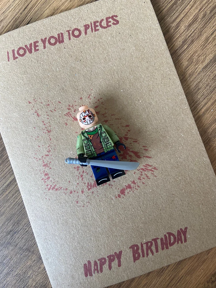 Horror Card - Dark Humor Card - Horror Themed Birthday Card