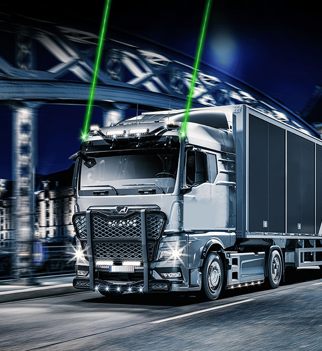 Vehicle Remote Pilot Light Laser