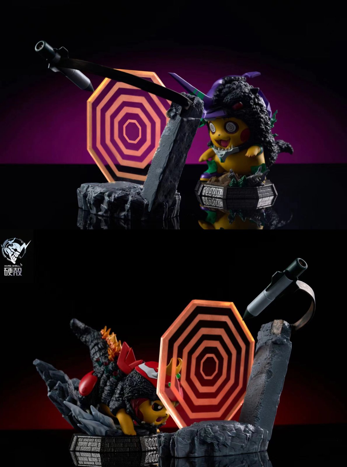 Evangelion Unit Godzilla Awakening Form Cosplay Pikachu - Pokemon ...