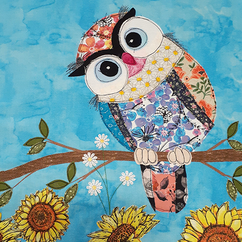 Owl Applique Pattern——With Step By Step Instructions