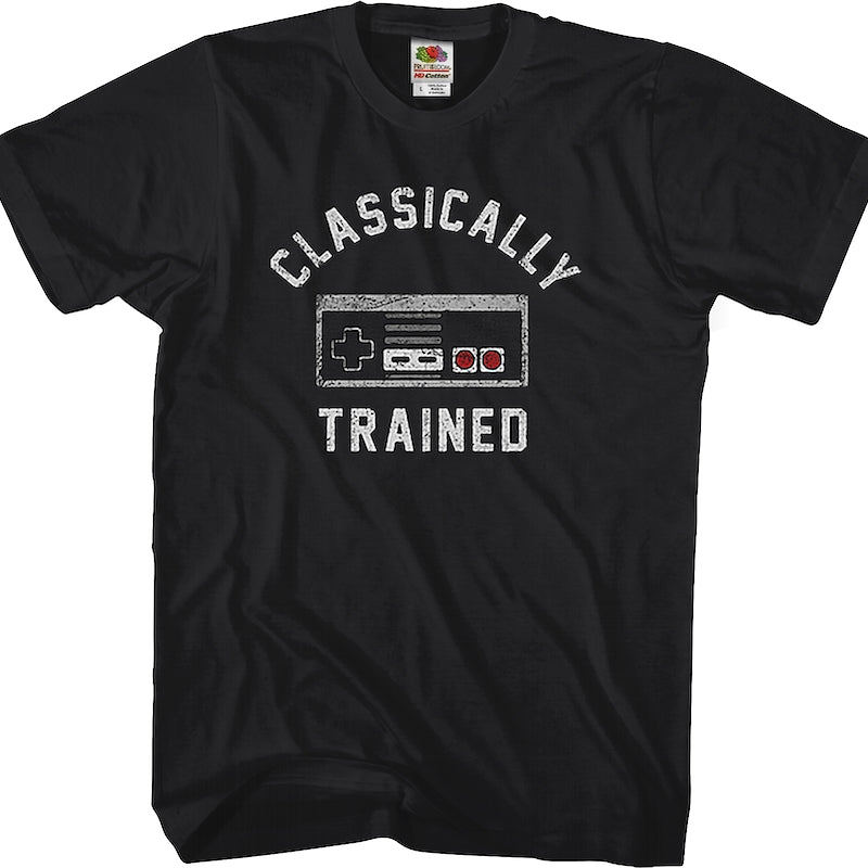 Classically Trained NES Controller Shirt