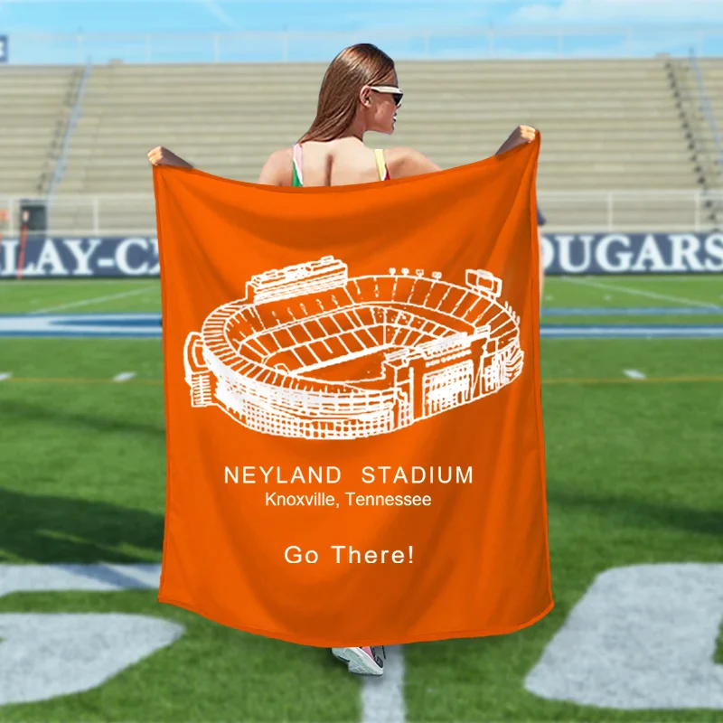 Custom Blankets Personalized Neyland Stadium - Tennessee Volunteers ...