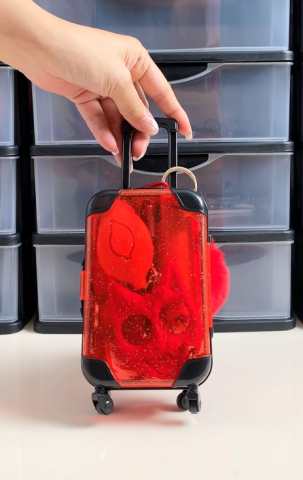 SPECIAL 23-IN-1 Mini Suitcase original design self defense keychain set with limited freebie ...