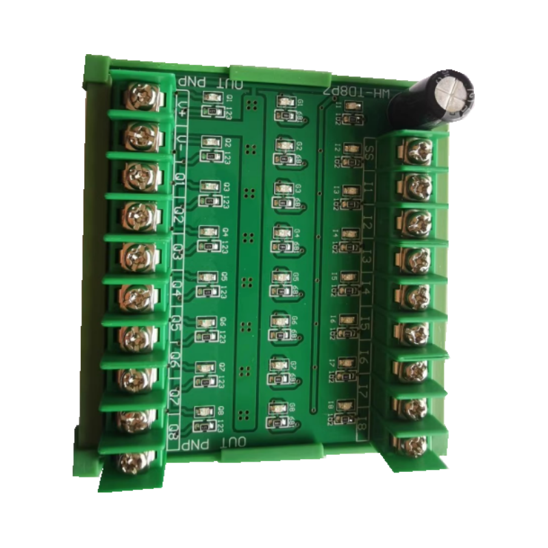 PLC amplifier board 4/8/12 channel DC with short circuit protection ...
