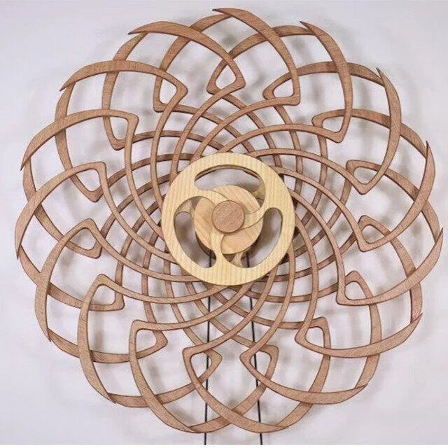 🍂100% Handmade Kinetic Wooden Sculpture