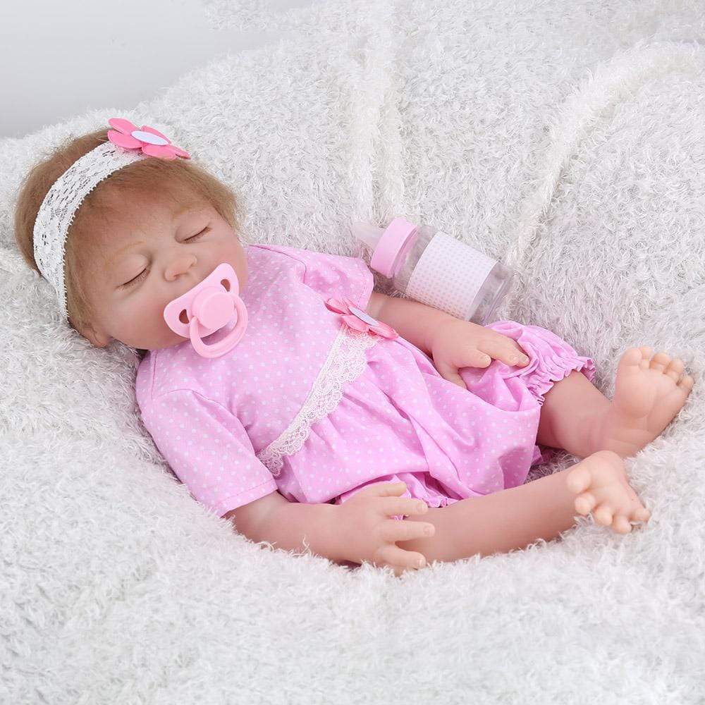 16 inch Little Audrey Full Silicone Baby Girl