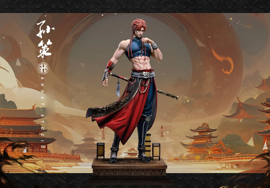 1/6 Scale Sun Ce - Ashes of the Kingdom Resin Statue - Ghost Studios ...