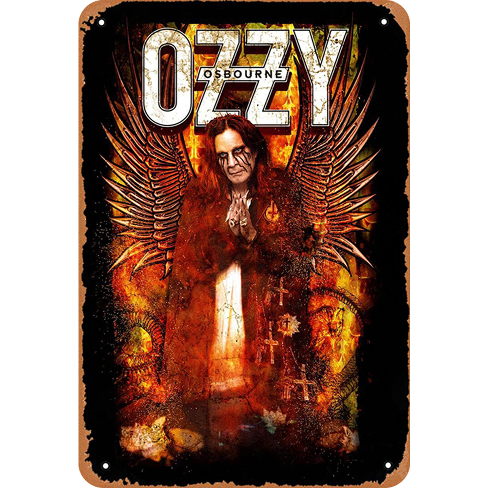 20*30cm/30*40cm - Ozzy Osbourne - Vintage Tin Signs/Wooden Signs