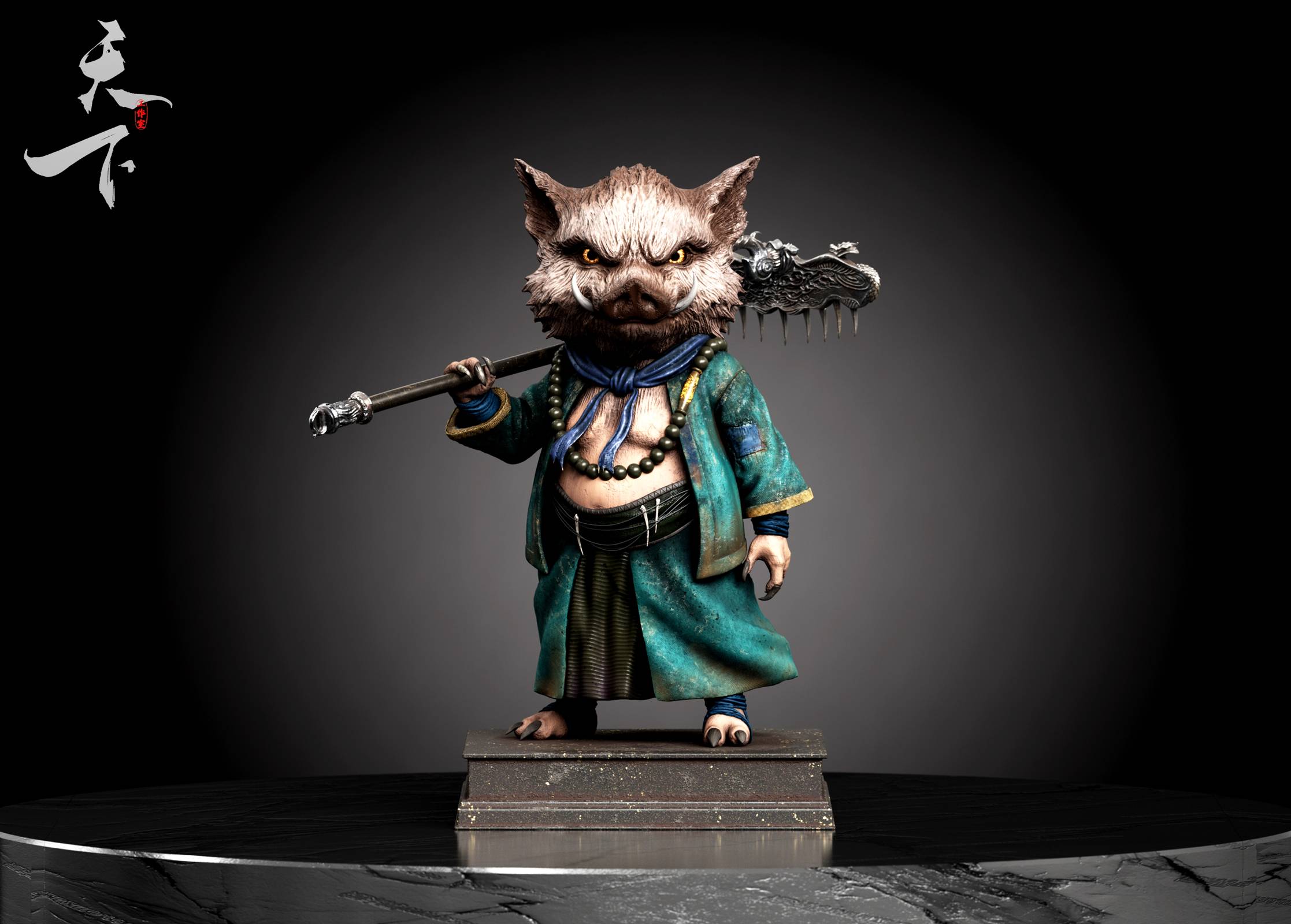 Zhu Bajie - Black Myth: Wukong Resin Statue - TianXia Studio