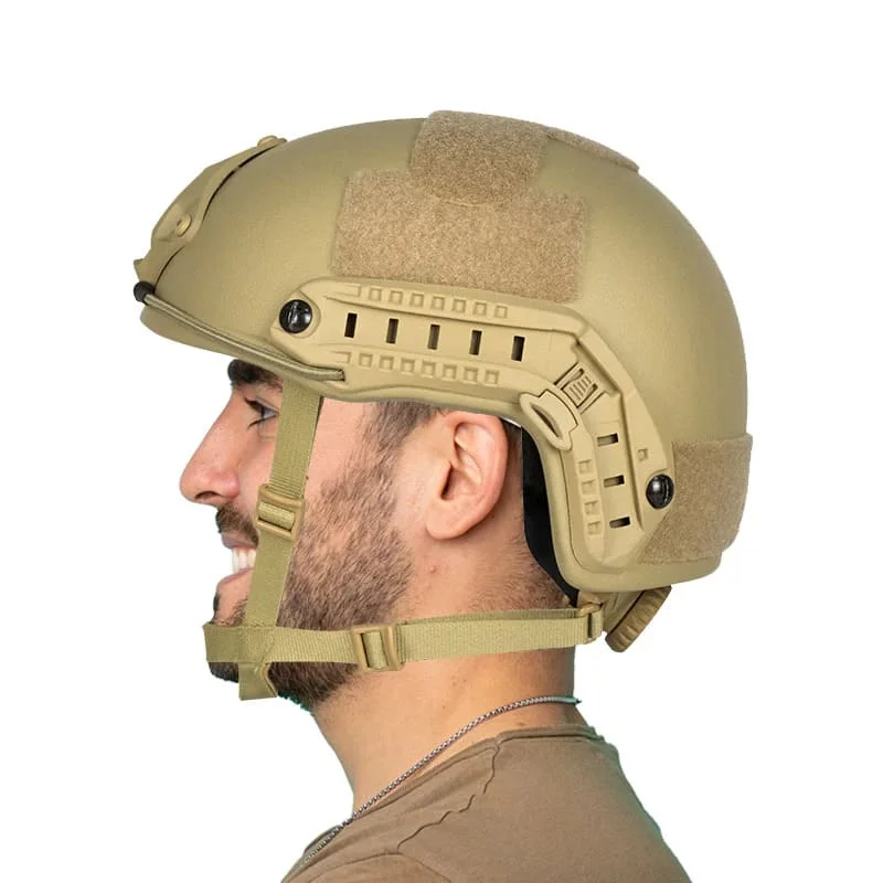 HelmetbroC105 High-Cut Combat NIJ Level III Fast Ballistic Helmet