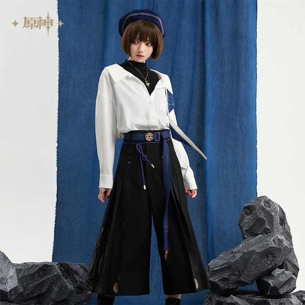Wanderer Impression Genshin Impact Official Scaramouche Wide-leg Pants ...