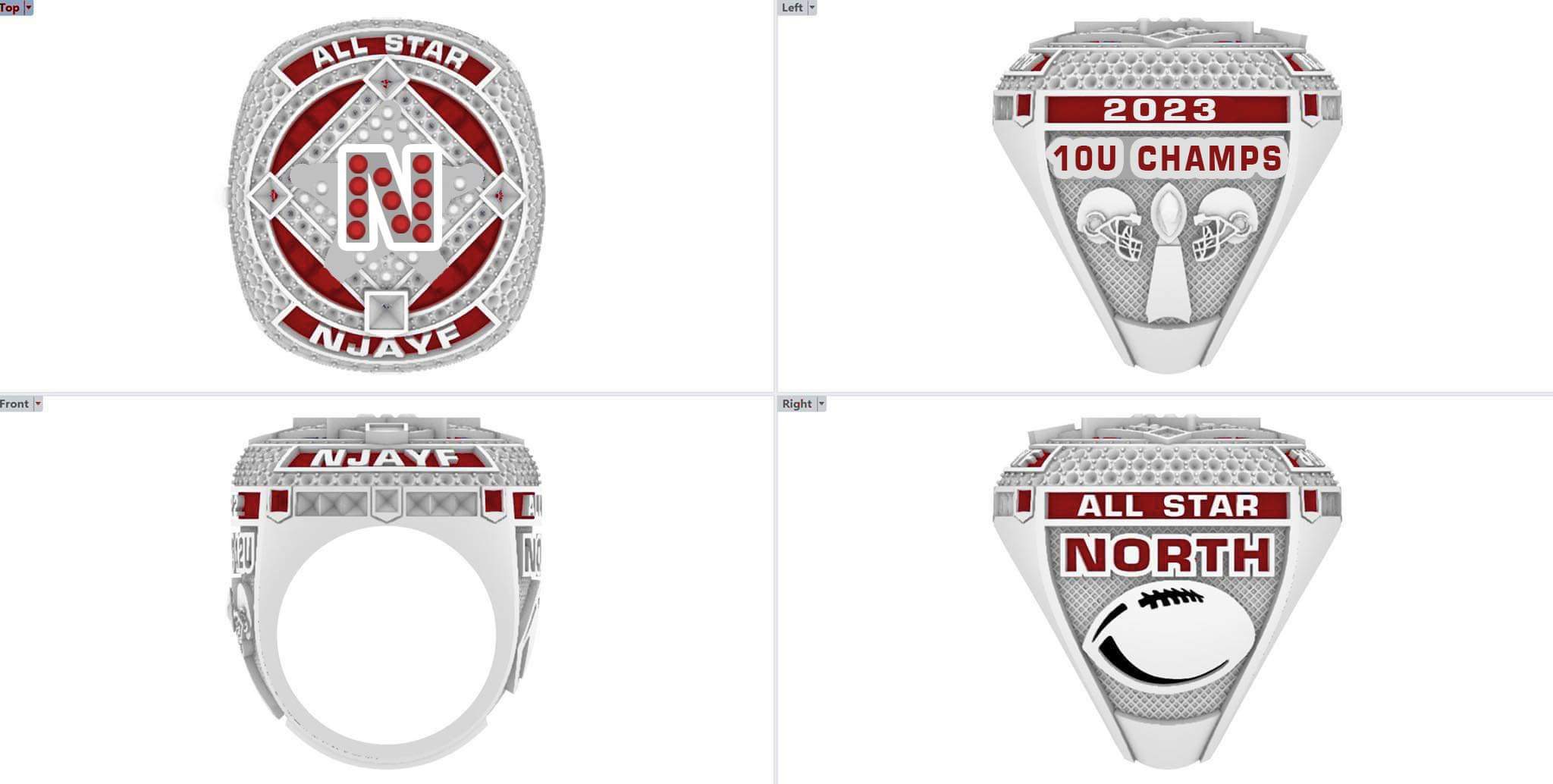 CUSTOM 30 RINGS FOR SAYON LEMBRICK SR