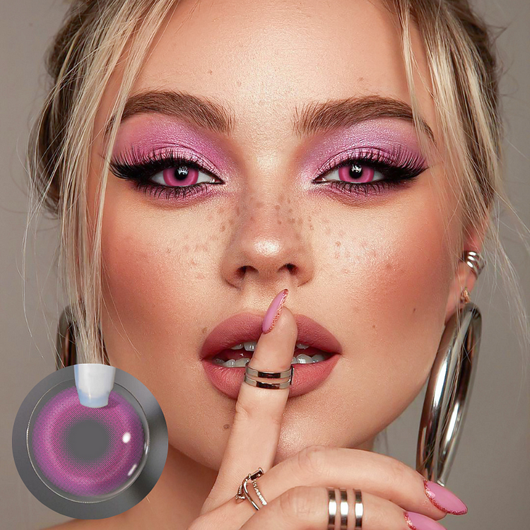【NEW】Candy Pink Colored Contact Lenses