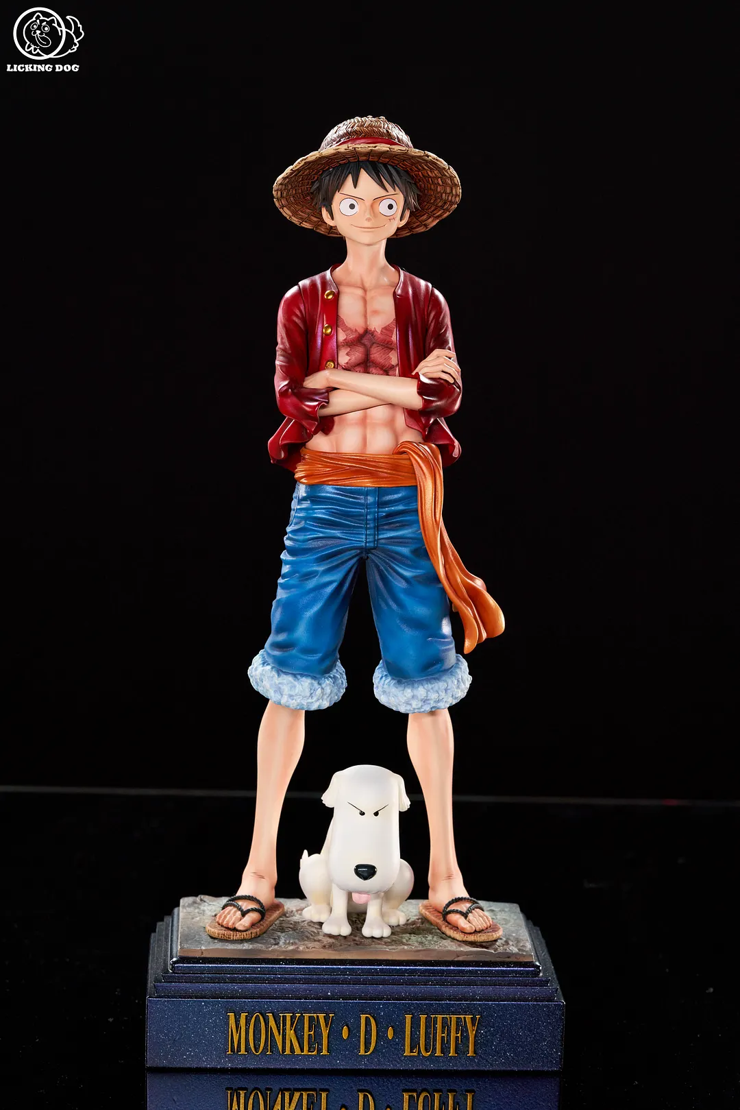 Holding Chest Monkey D. Luffy & Chouchou - ONE PIECE Resin Statue ...