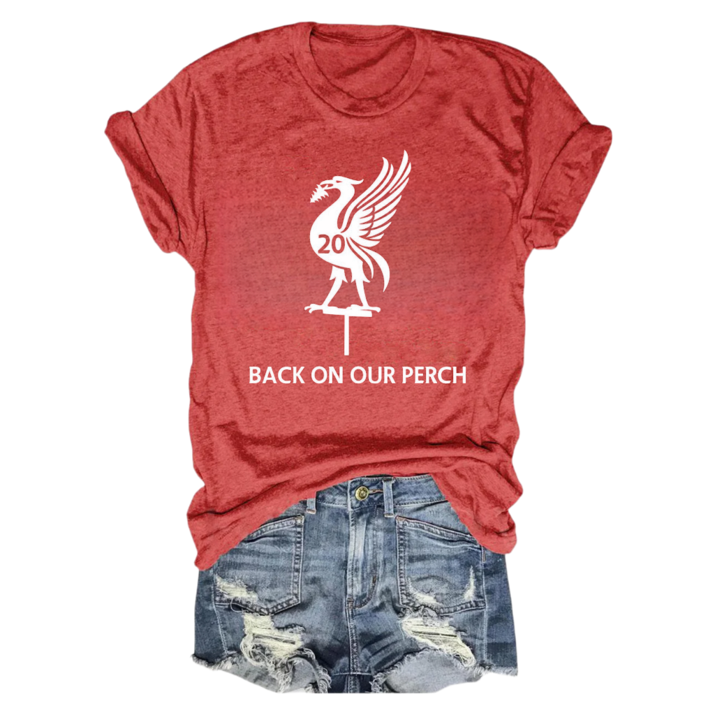 Back On Our Perch 20 Times Liverpool Tee