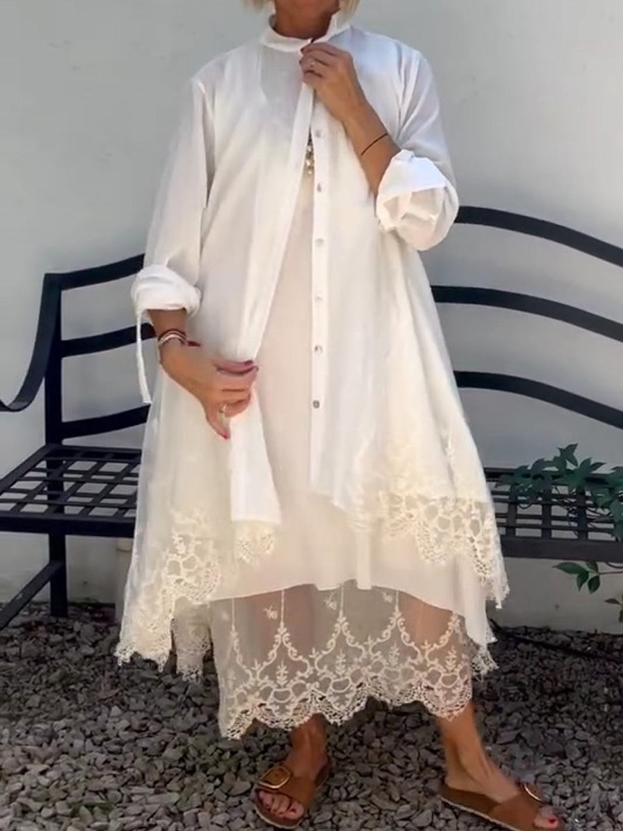 Womens Lace Dress Suit