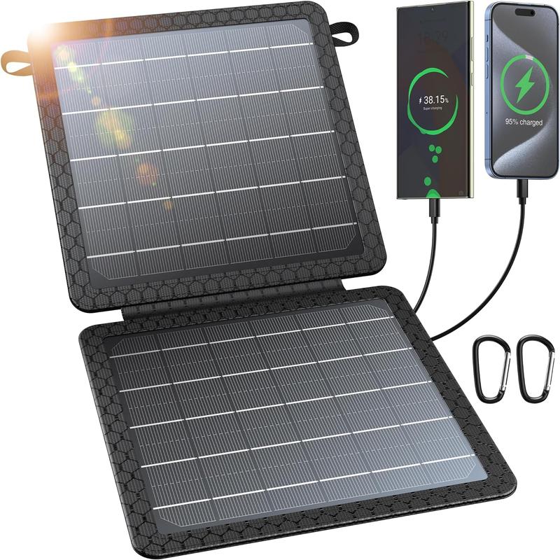 SAKER® 10W Fast Charging Portable Solar Charger