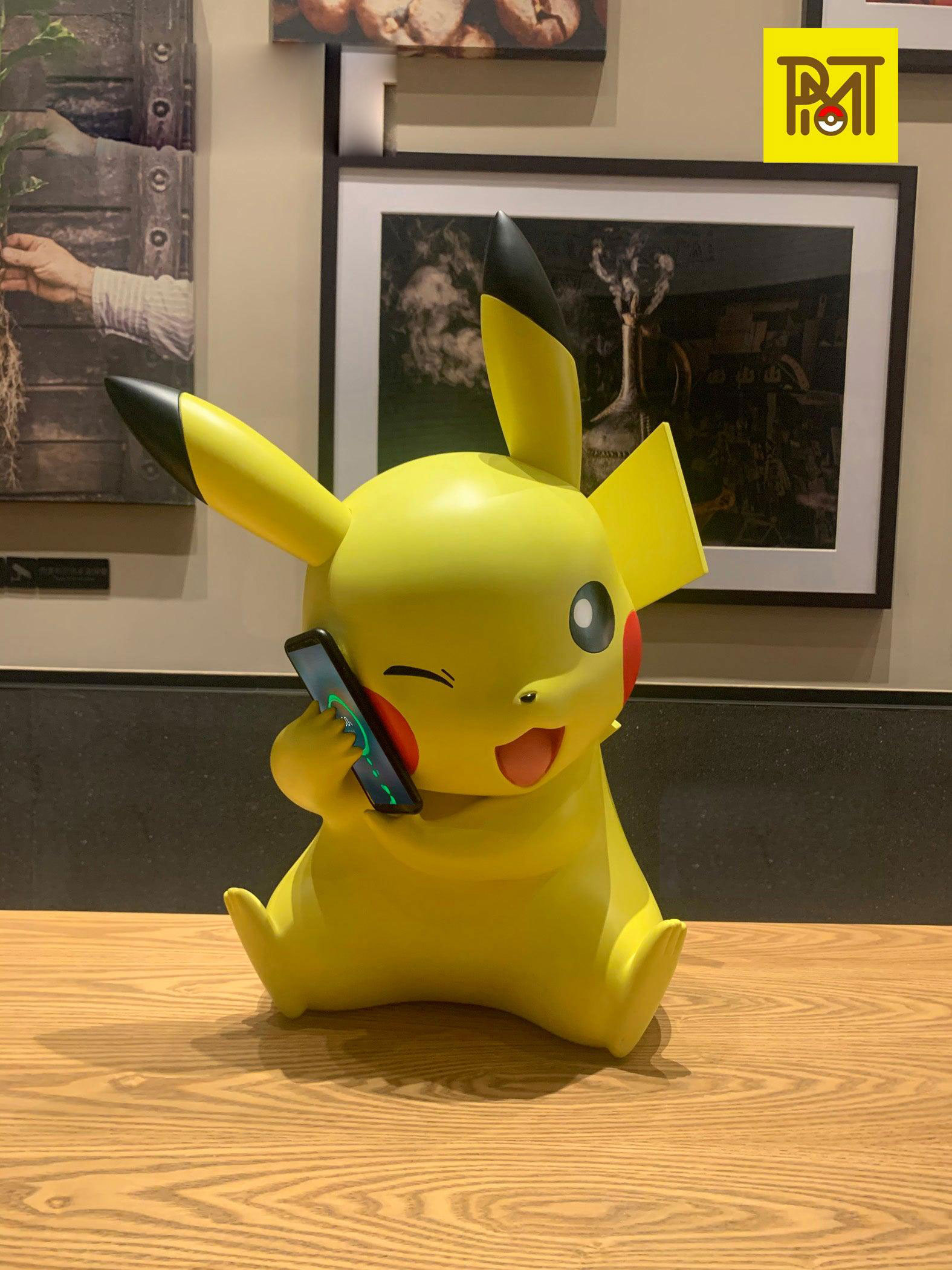 1/1 Scale Pikachu Wireless Powerbank - Pokemon - PMT Studios [In Stock]