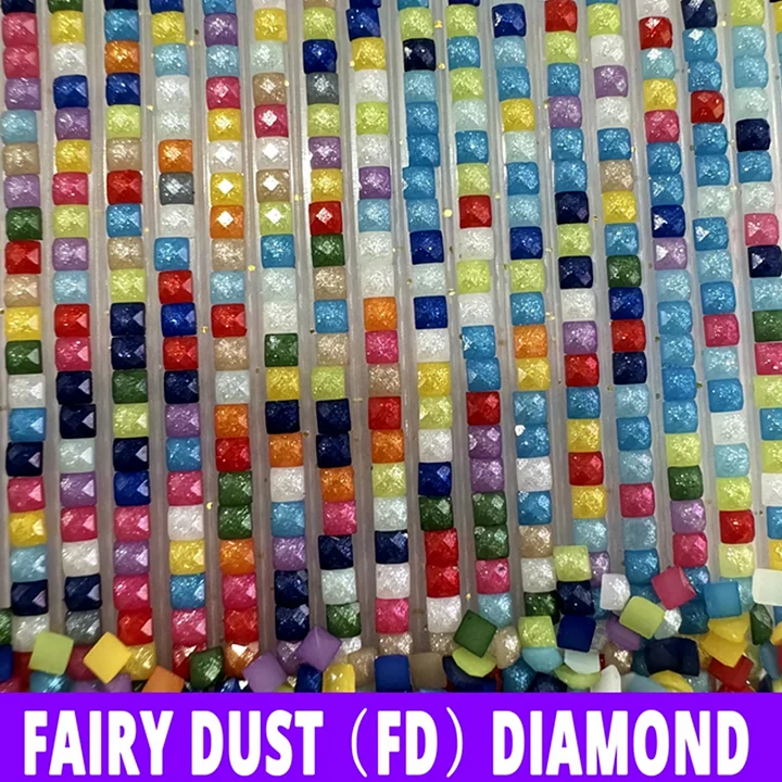 Rabbit (velvet cloth) Fairy Dust Drills full round/square diamond painting