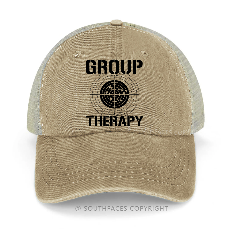 Group Therapy Target Print Trucker Cap