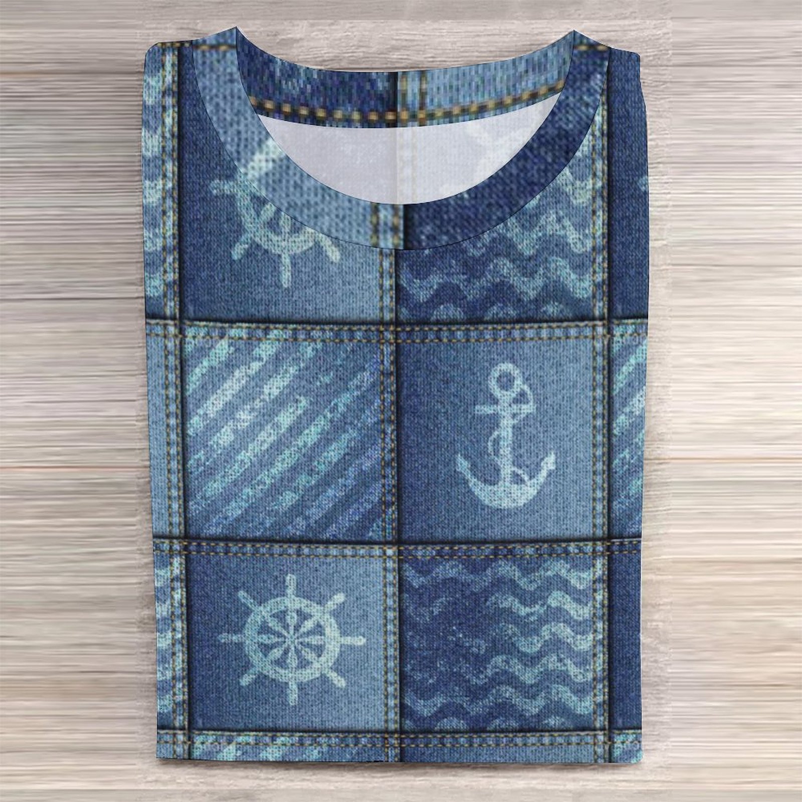 Full Printed Unisex Short Sleeve T-shirt for Men and Women Pattern ...