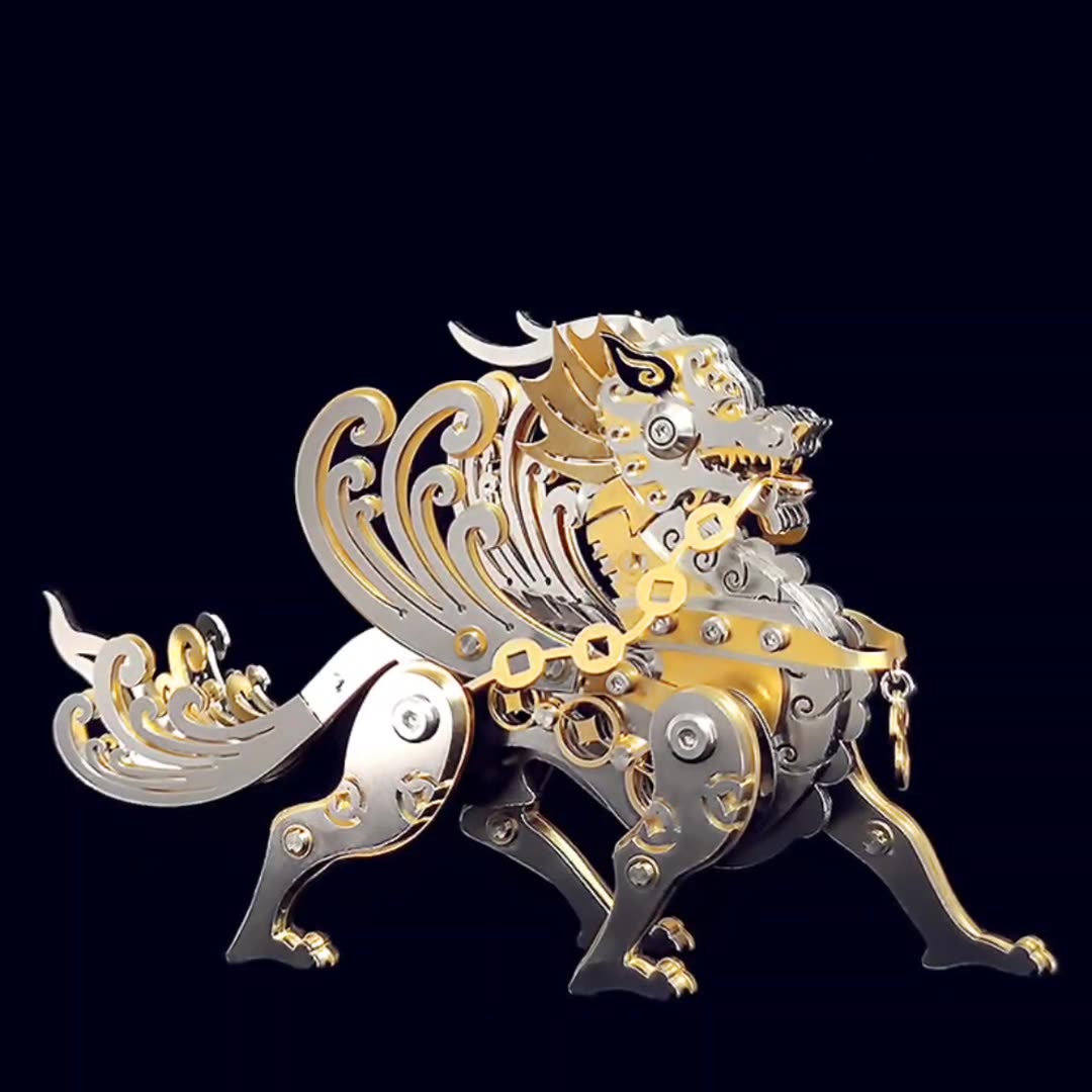 3D Metal Assembly Puzzle – Creative DIY Model Gift for Adults & Teens