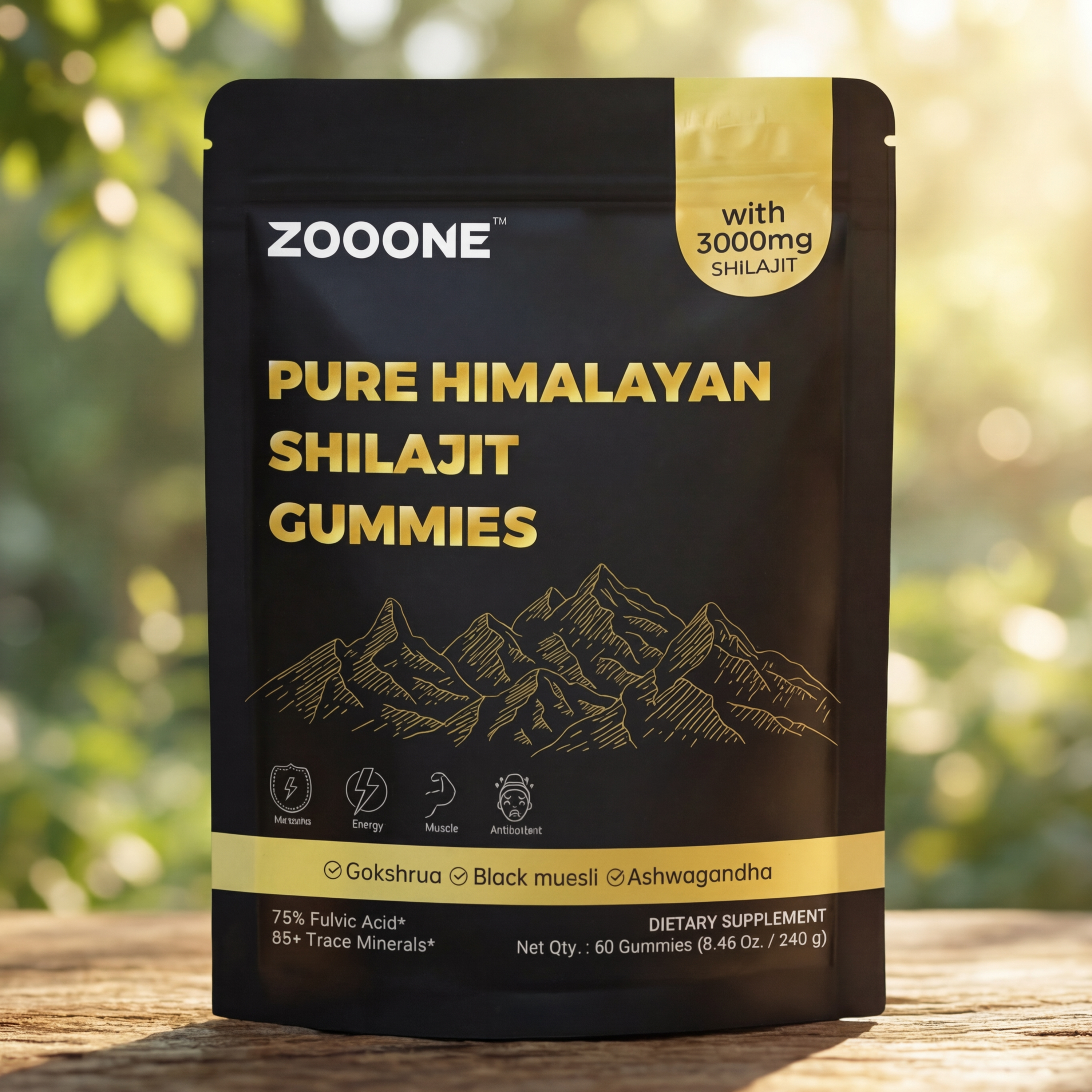 Zooone Shop | Zooone Pure Himalayan Shilajit Gummie