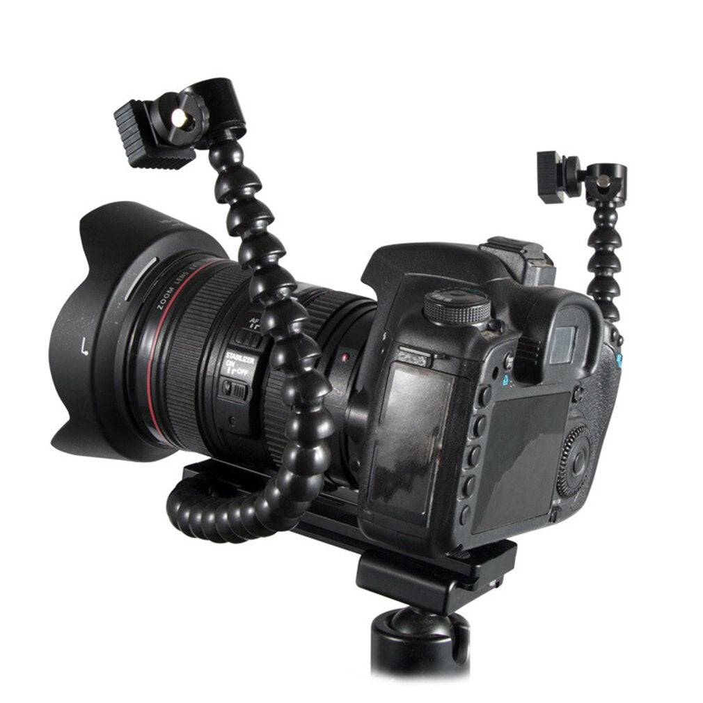 Flexible arm Bracket Bendable Flash Light Stand dslr camera Flash ...