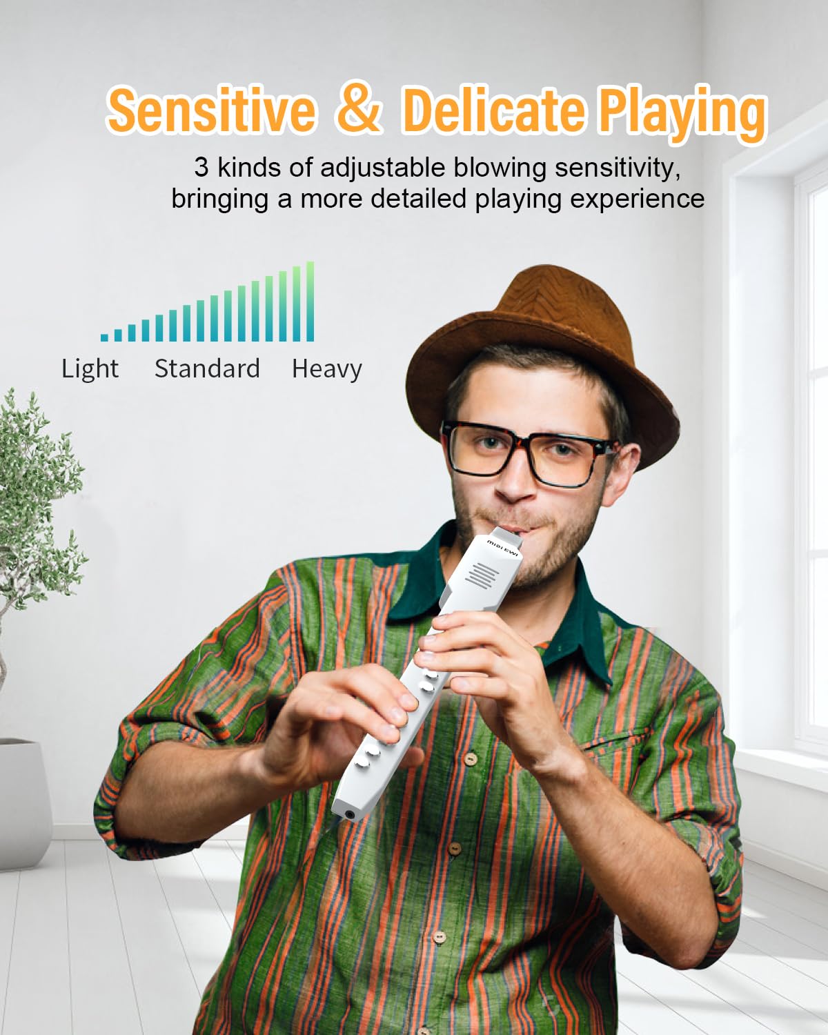 Digital Wind Instrument, Mini Electronic Wind Instrument Set with ...